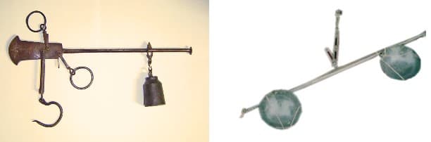 Descubre estas básculas antiguas de dos platos de Amazon